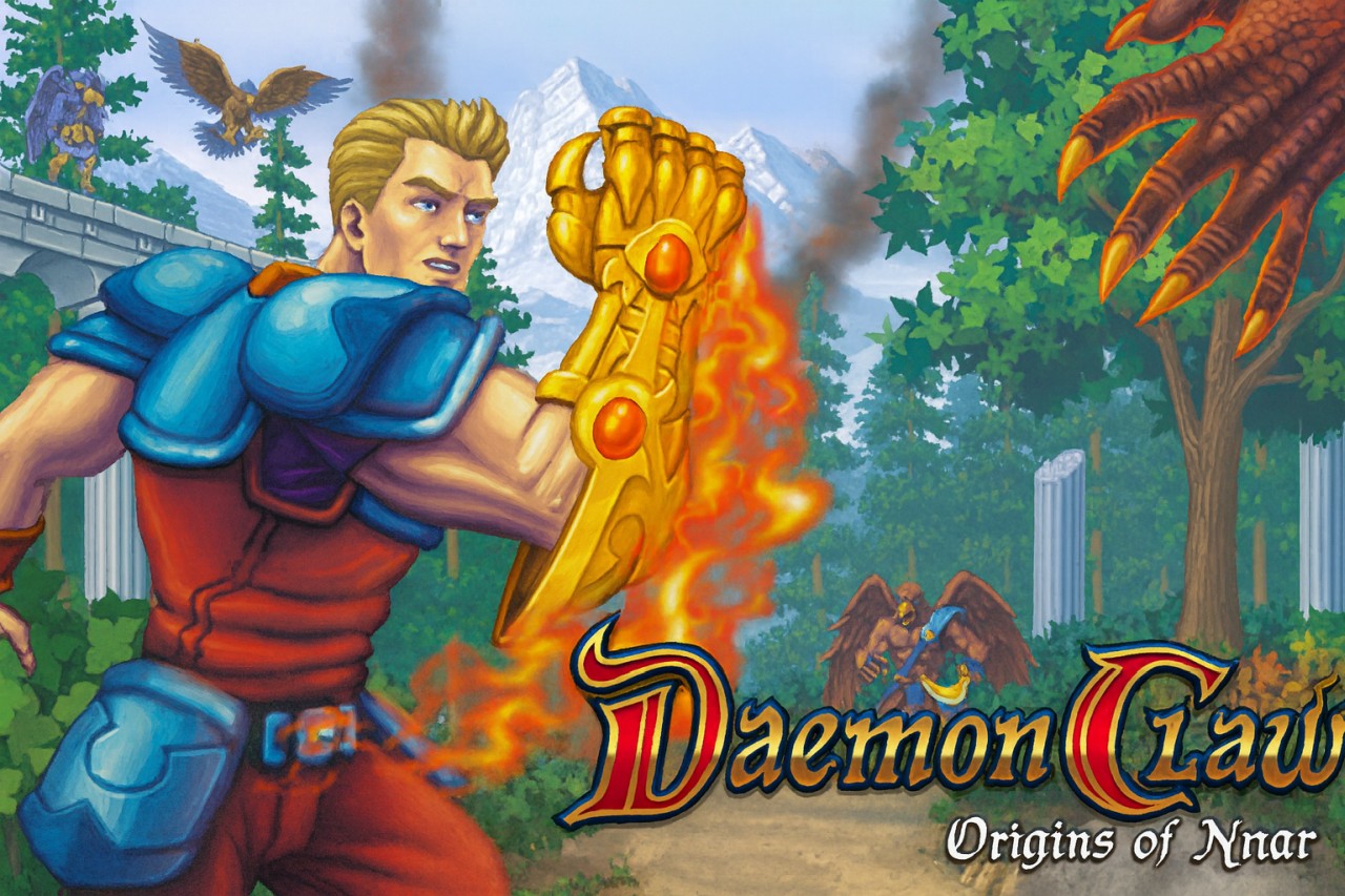 DaemonClaw: Origins of Nnar - New Mega Drive Games